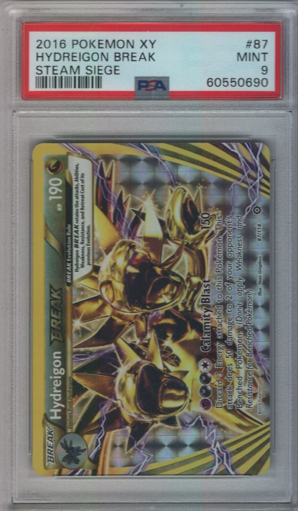 eBay Auction Item 125079988488 TCG Cards 2016 Pokemon XY Steam Siege