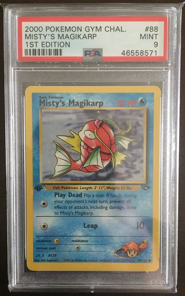 Auction Prices Realized Tcg Cards 2000 Pokemon Gym Challenge Misty's ...