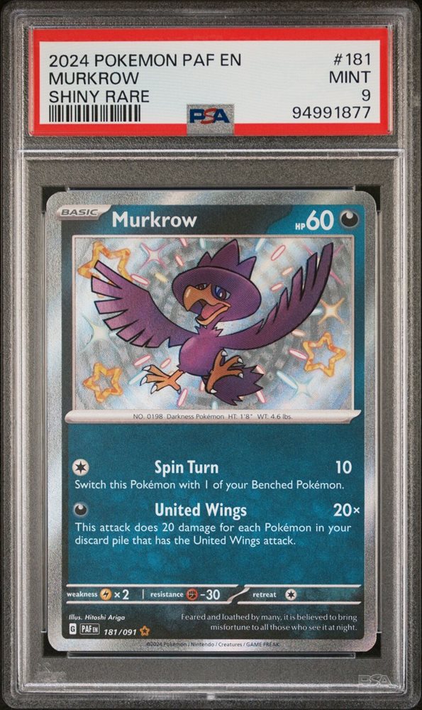 eBay Auction Item 305738133175 Tcg Cards 2024 Pokemon Paf En-Paldean Fates