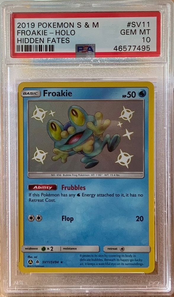 Froakie Pokemon Card