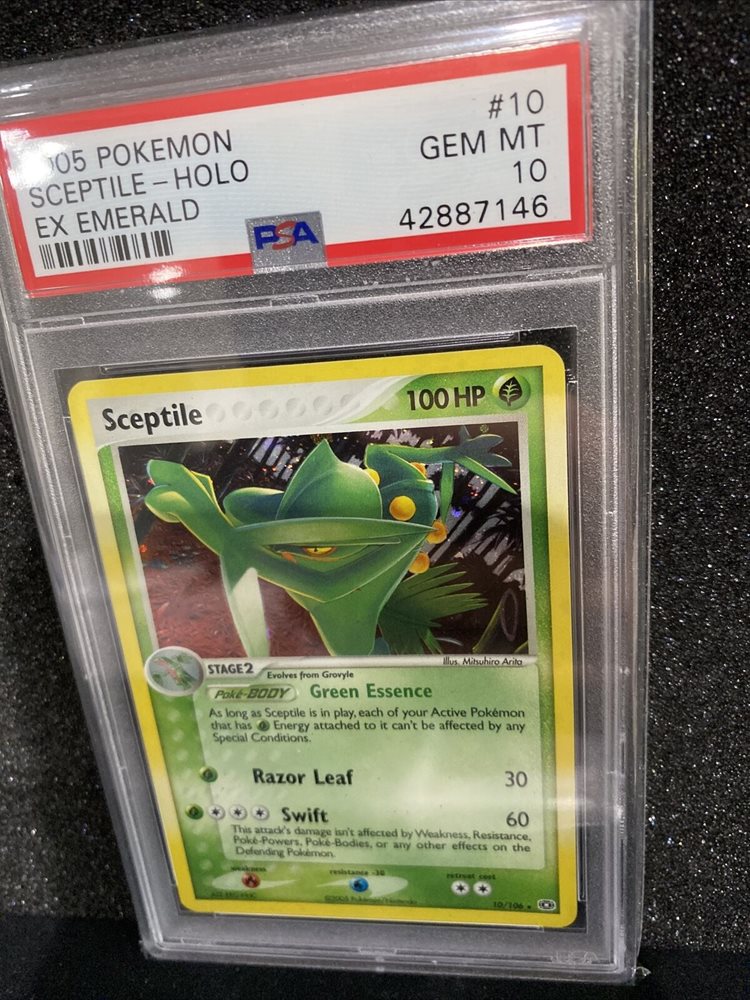 Sceptile Pokemon Card