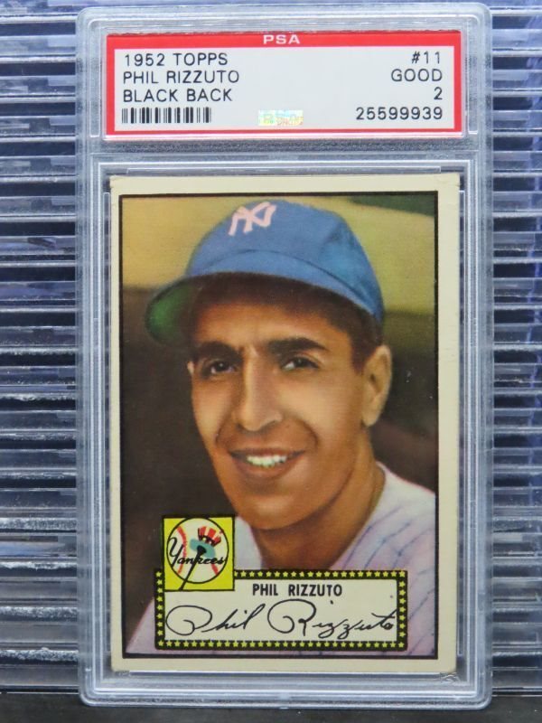Auction Prices Realized Baseball Cards 1952 Topps Phil Rizzuto
