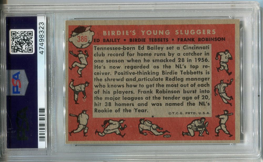 Auction Prices Realized Baseball Cards 1958 Topps Birdie's Young Sluggers