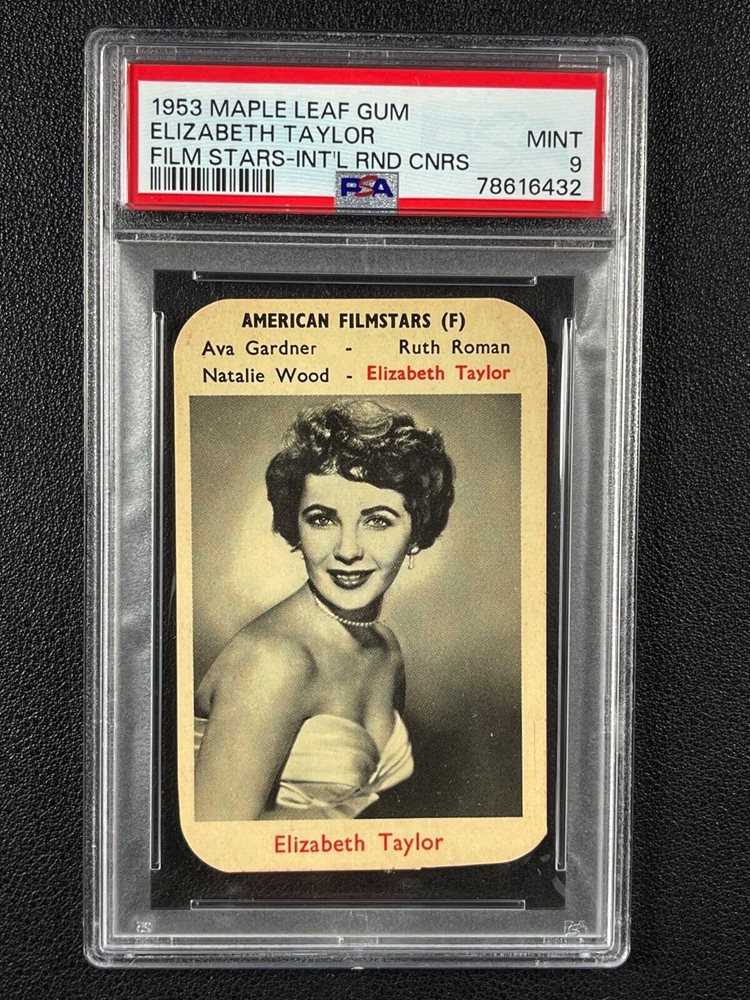 Auction Prices Realized Non-Sport Cards 1953 MAPLE LEAF GUM FILM STARS ...