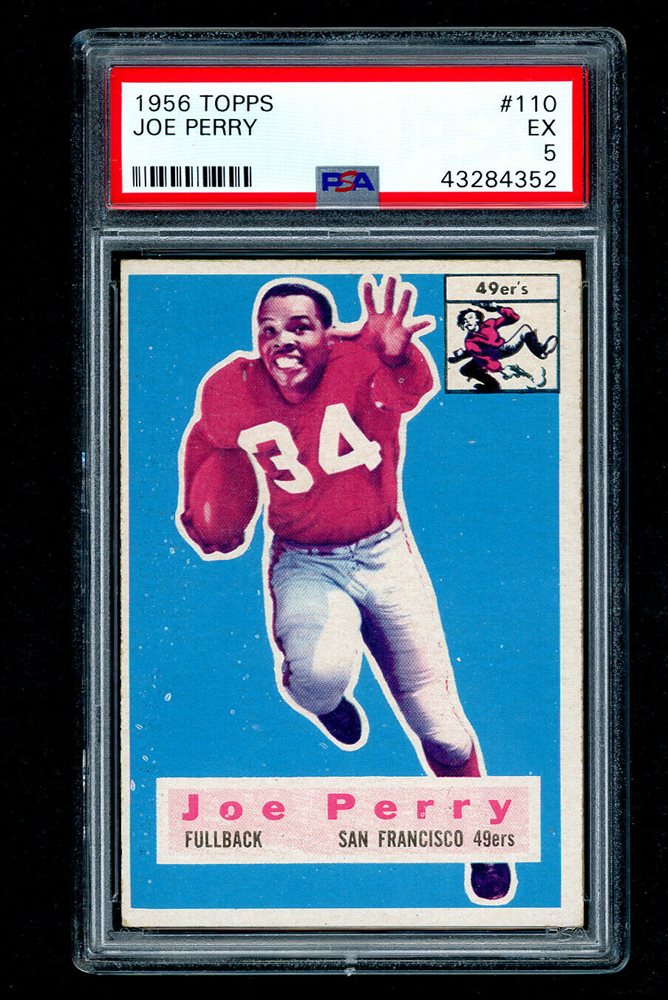 Auction Prices Realized Football Cards 1956 Topps Joe Perry