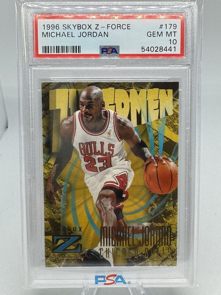 Auction Prices Realized Basketball Cards 1996 Skybox Z-Force Michael Jordan