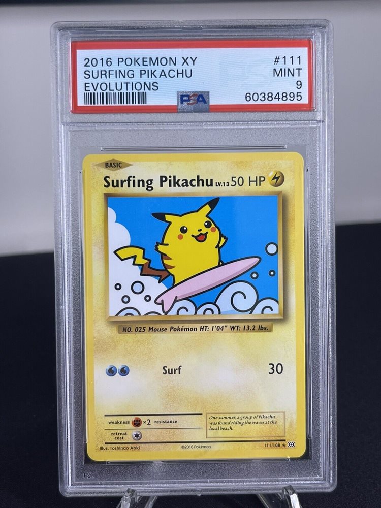 Auction Prices Realized Tcg Cards 2016 POKEMON XY EVOLUTIONS Surfing ...