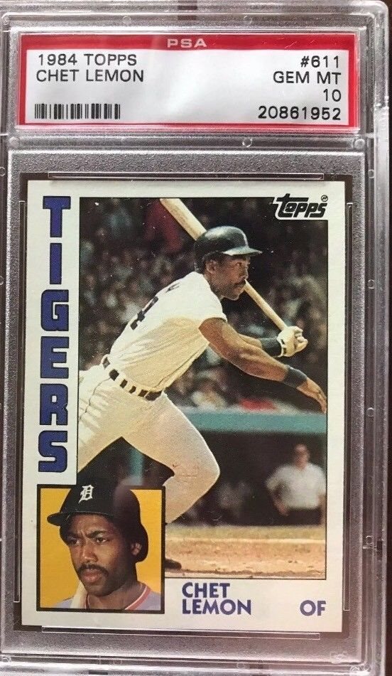 Auction Prices Realized Baseball Cards 1984 TOPPS Chet Lemon