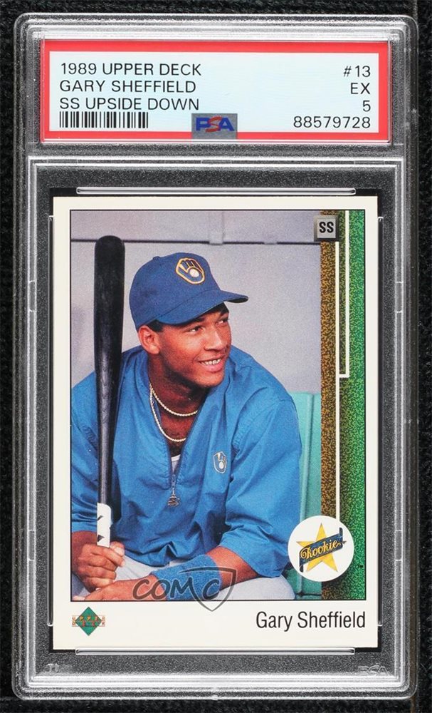 Auction Prices Realized Baseball Cards 1989 UPPER DECK Gary Sheffield
