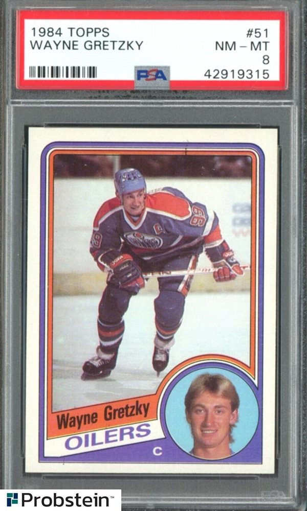 Auction Prices Realized Hockey Cards 1984 Topps Wayne Gretzky