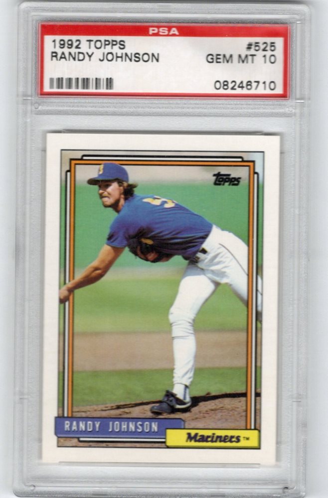 Auction Prices Realized Baseball Cards 1992 TOPPS Randy Johnson