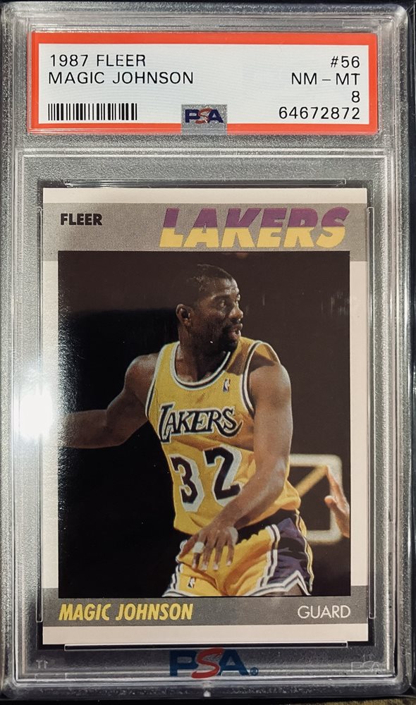 Auction Prices Realized Basketball Cards 1987 Fleer Magic Johnson