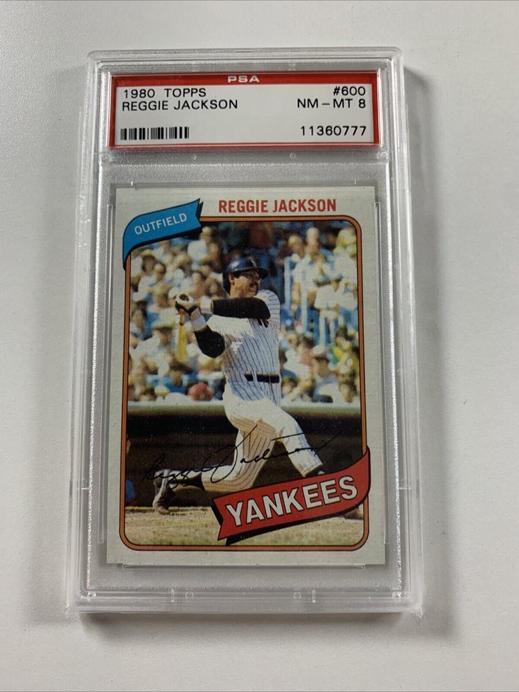 Auction Prices Realized Baseball Cards 1980 Topps Reggie Jackson
