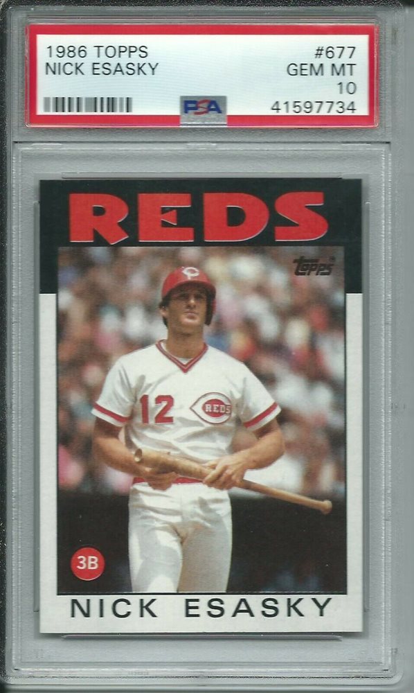 Auction Prices Realized Baseball Cards 1986 Topps Nick Esasky