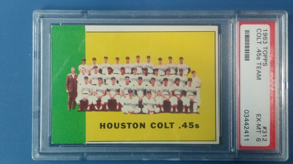 Auction Prices Realized Baseball Cards 1963 Topps Colt .45s Team