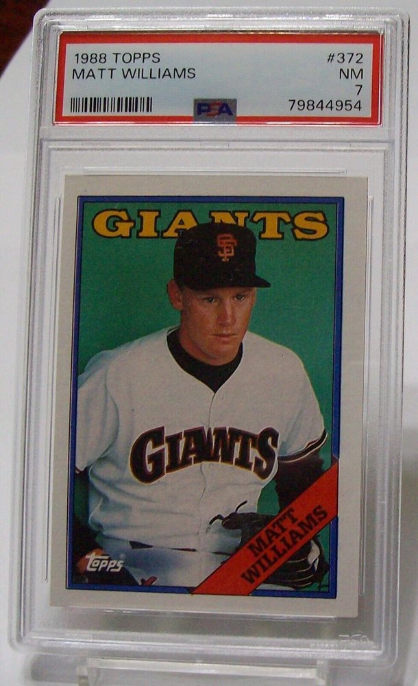 Auction Prices Realized Baseball Cards 1988 TOPPS Matt Williams