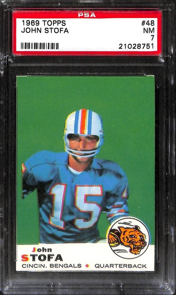 Auction Prices Realized Football Cards 1969 TOPPS John Stofa