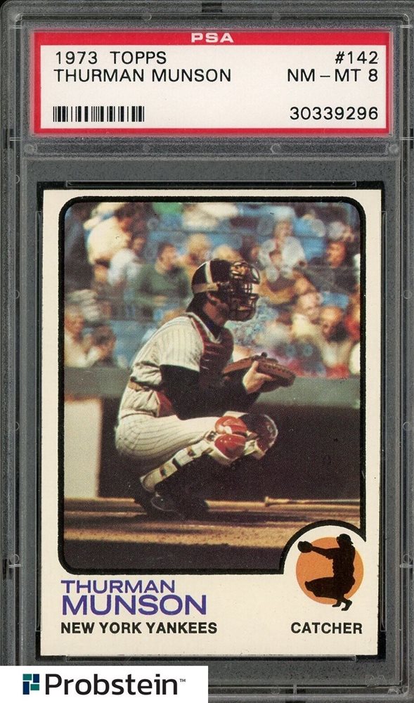 Auction Prices Realized Baseball Cards 1973 Topps Thurman Munson