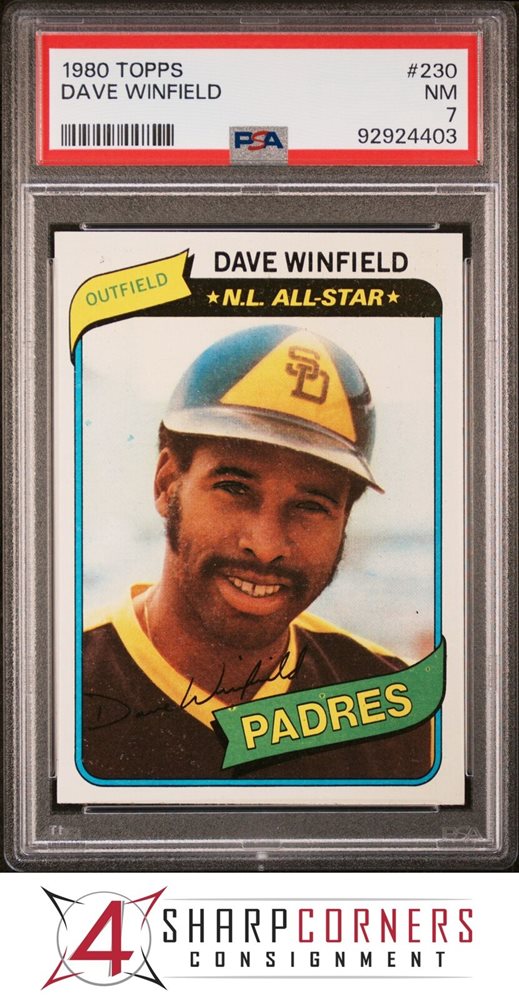 Auction Prices Realized Baseball Cards 1980 TOPPS Dave Winfield