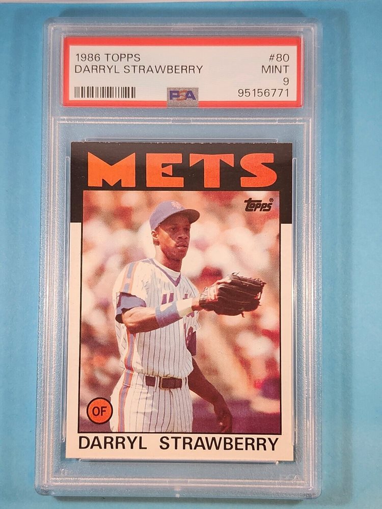 Auction Prices Realized Baseball Cards 1986 TOPPS Darryl Strawberry