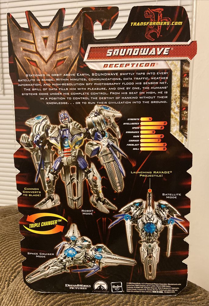 Transformers Revenge Of The Fallen Soundwave