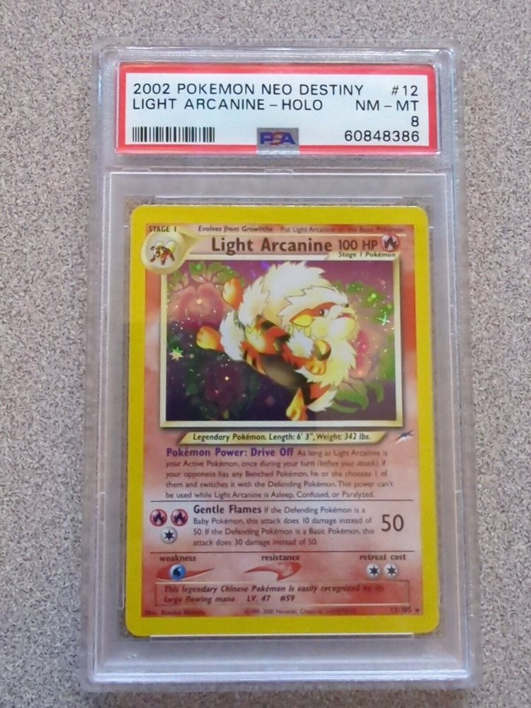Light Arcanine Card