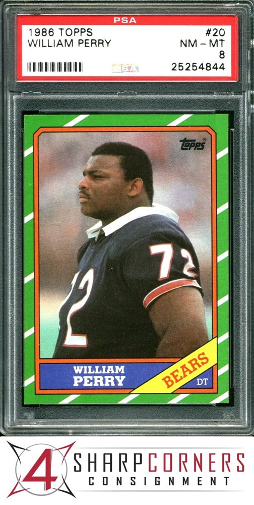 Auction Prices Realized Football Cards 1986 Topps William Perry
