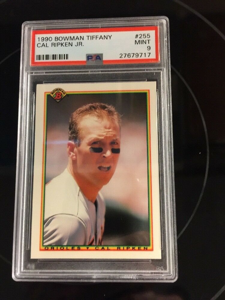 Auction Prices Realized Baseball Cards 1990 Bowman Tiffany Cal Ripken Jr.
