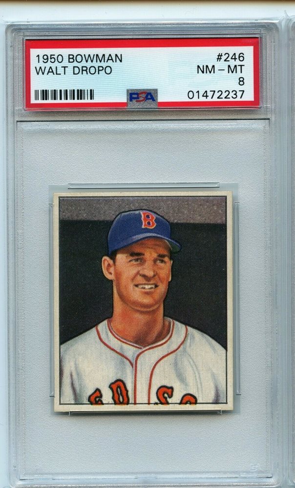 Auction Prices Realized Baseball Cards 1950 BOWMAN Walt Dropo