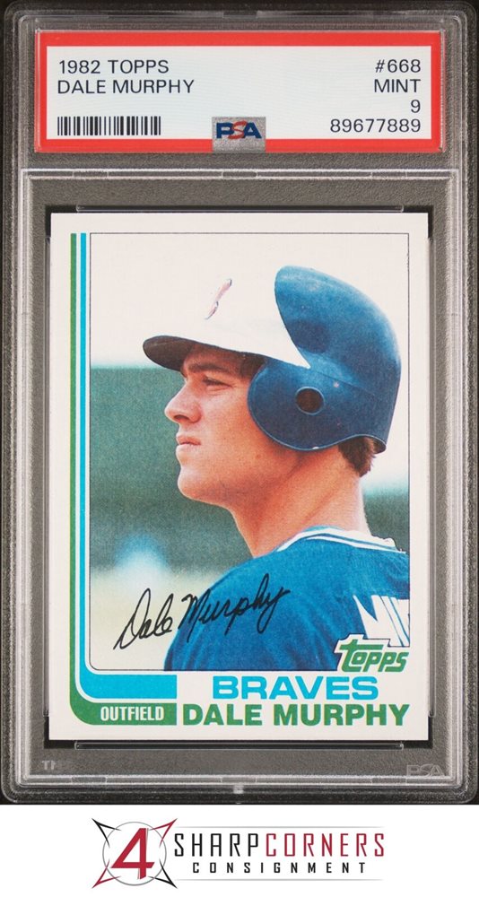 Auction Prices Realized Baseball Cards 1982 TOPPS Dale Murphy