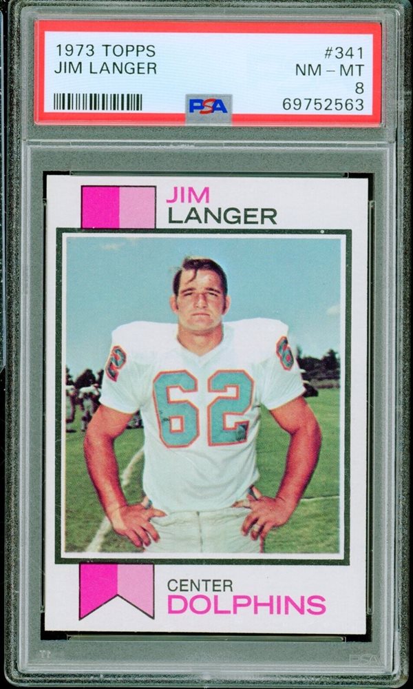 Auction Prices Realized Football Cards 1973 Topps Jim Langer