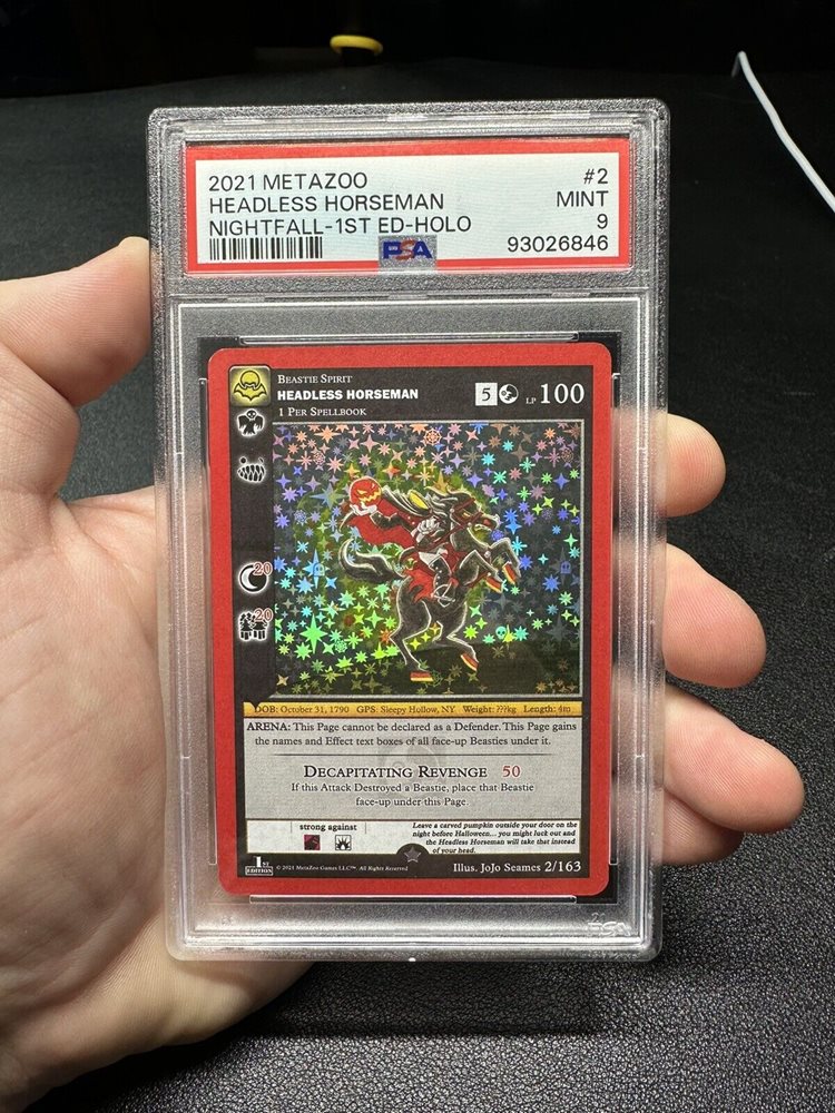 Auction Prices Realized Tcg Cards 2021 Metazoo Nightfall Headless ...