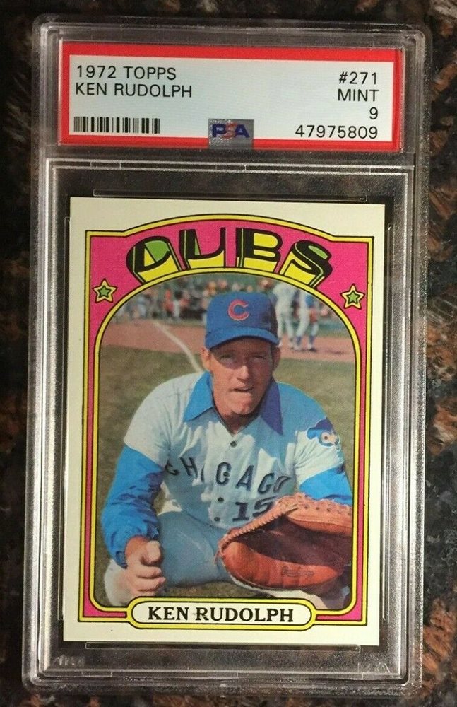 Auction Prices Realized Baseball Cards 1972 TOPPS Ken Rudolph