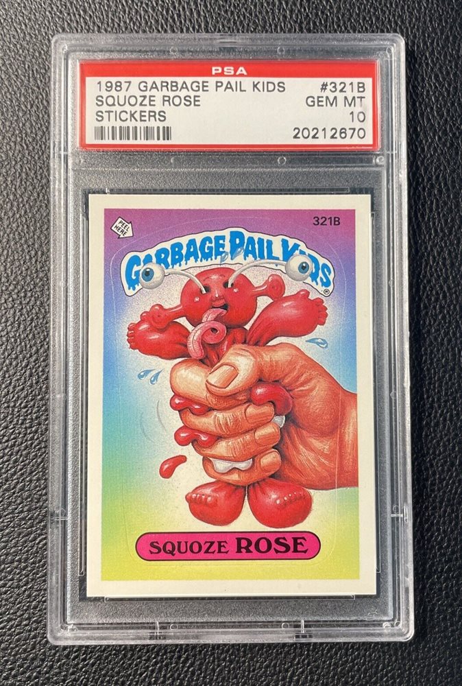 Auction Prices Realized Non-Sport Cards 1987 GARBAGE PAIL KIDS STICKERS ...