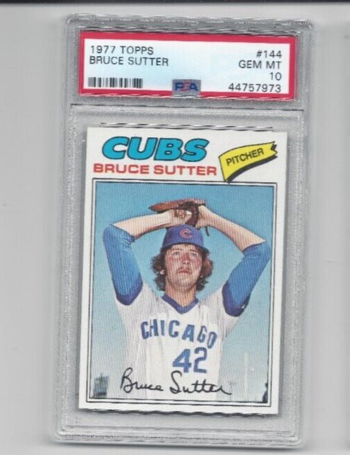 Auction Prices Realized Baseball Cards 1977 Topps Bruce Sutter