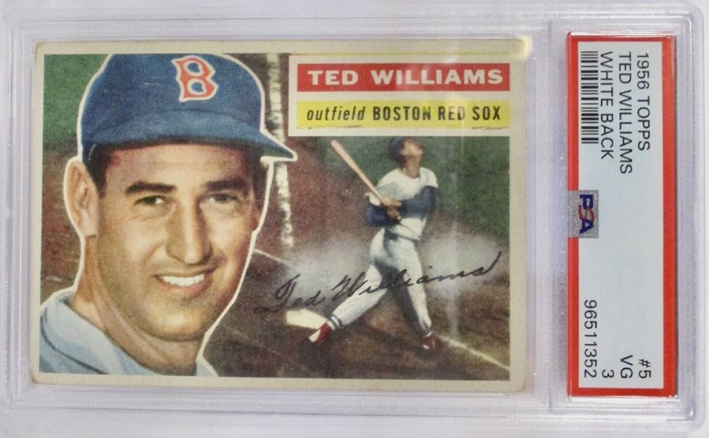 Auction Prices Realized Baseball Cards 1956 Topps Ted Williams