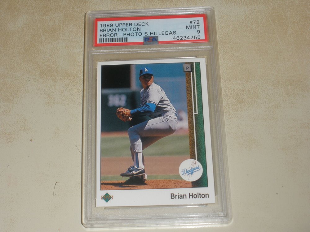 Auction Prices Realized Baseball Cards 1989 Upper Deck Brian Holton