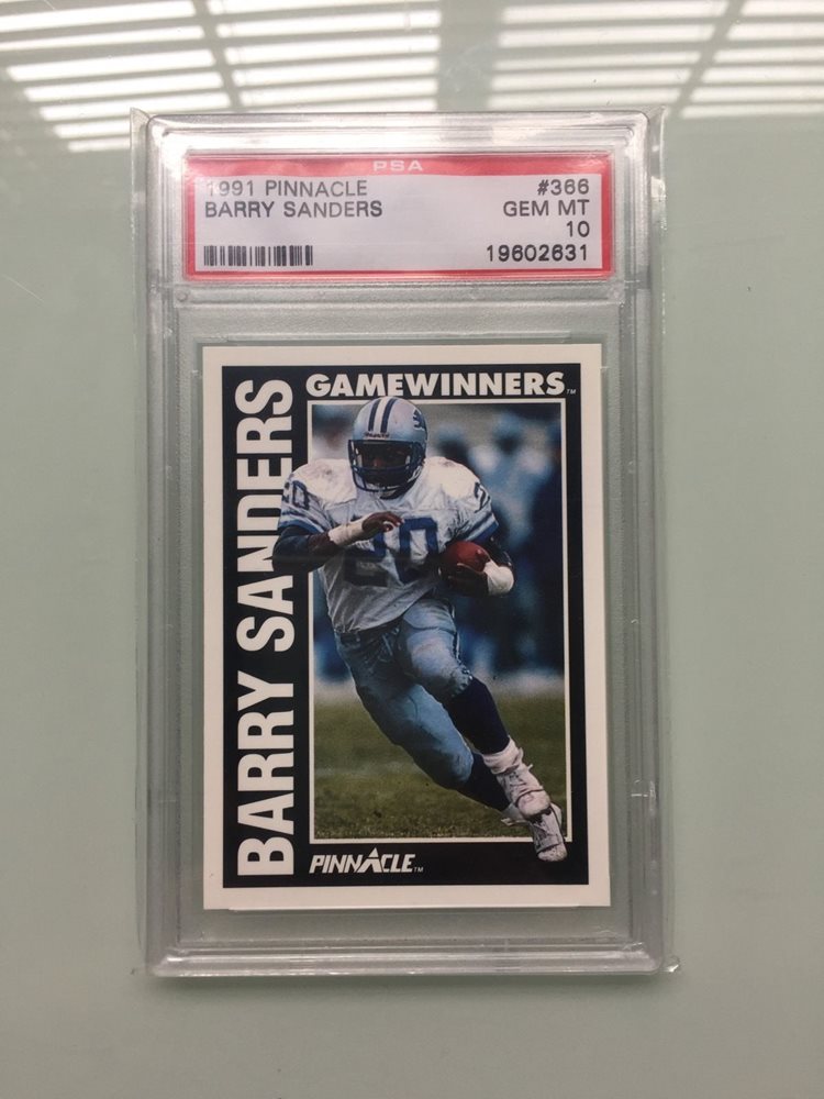 Auction Prices Realized Football Cards 1991 Pinnacle Barry Sanders