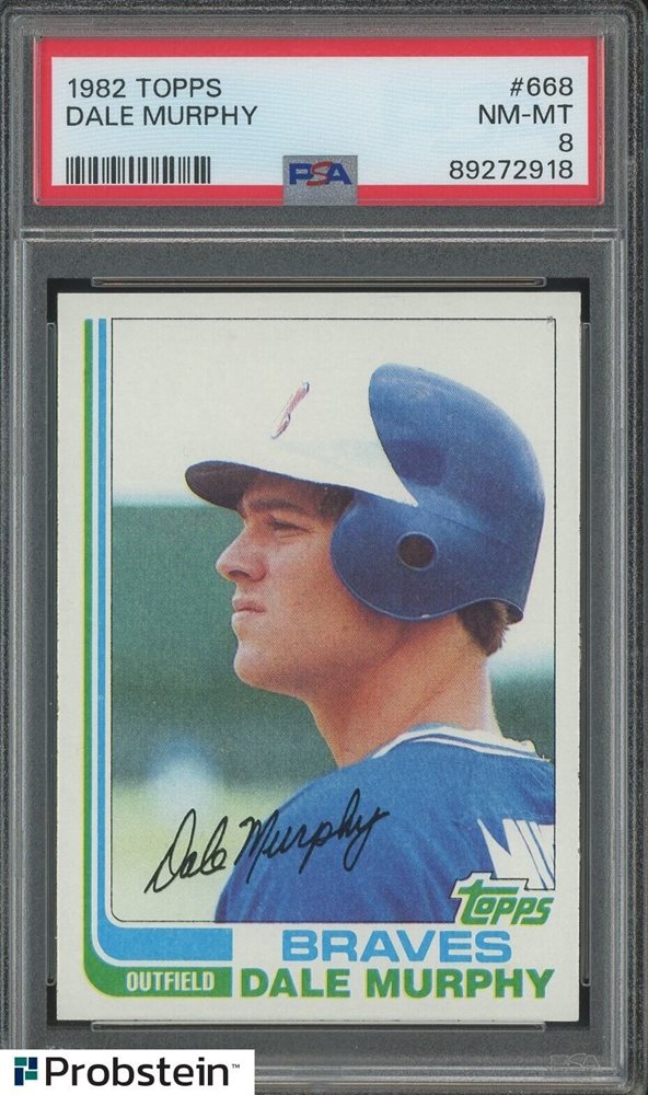 Auction Prices Realized Baseball Cards 1982 Topps Dale Murphy