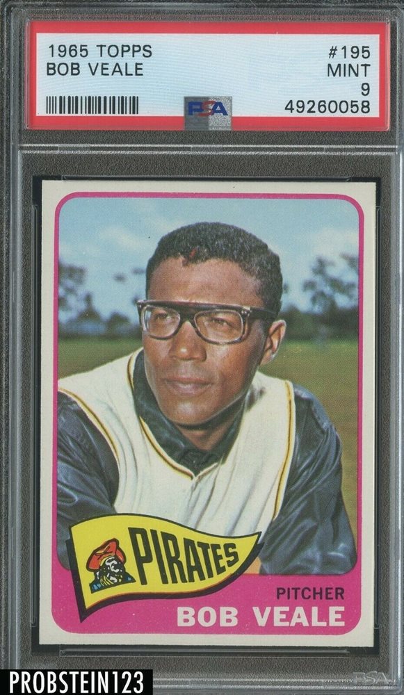 Auction Prices Realized Baseball Cards 1965 Topps Bob Veale