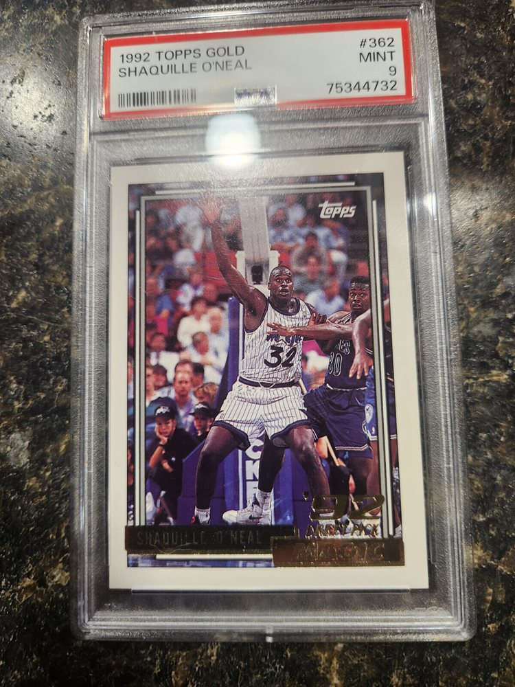 Auction Prices Realized Basketball Cards 1992 Topps Gold Shaquille O'Neal