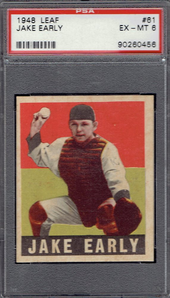 Auction Prices Realized Baseball Cards 1948 Leaf Jake Early