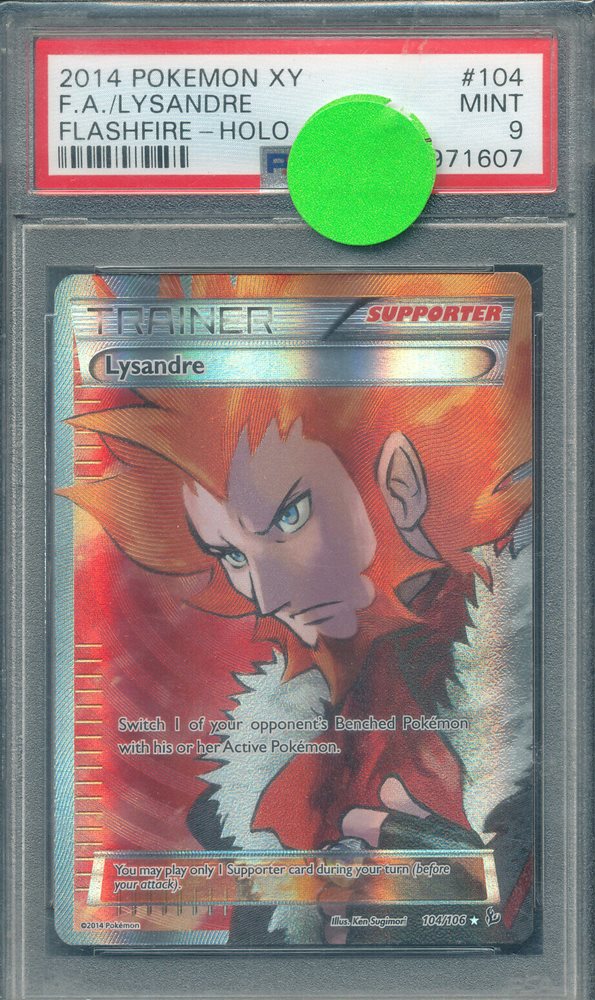 Lysandre Pokemon Card
