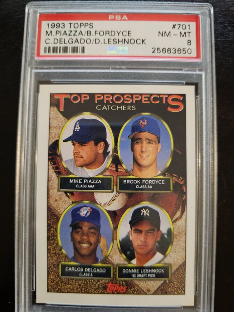 Auction Prices Realized Baseball Cards 1993 Topps Top Prospects Catchers