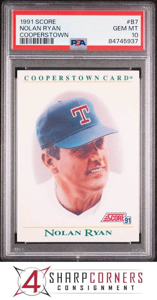 Auction Prices Realized Baseball Cards 1991 SCORE COOPERSTOWN Nolan Ryan