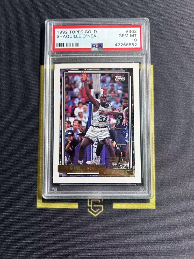 Auction Prices Realized Basketball Cards 1992 Topps Gold Shaquille O'Neal