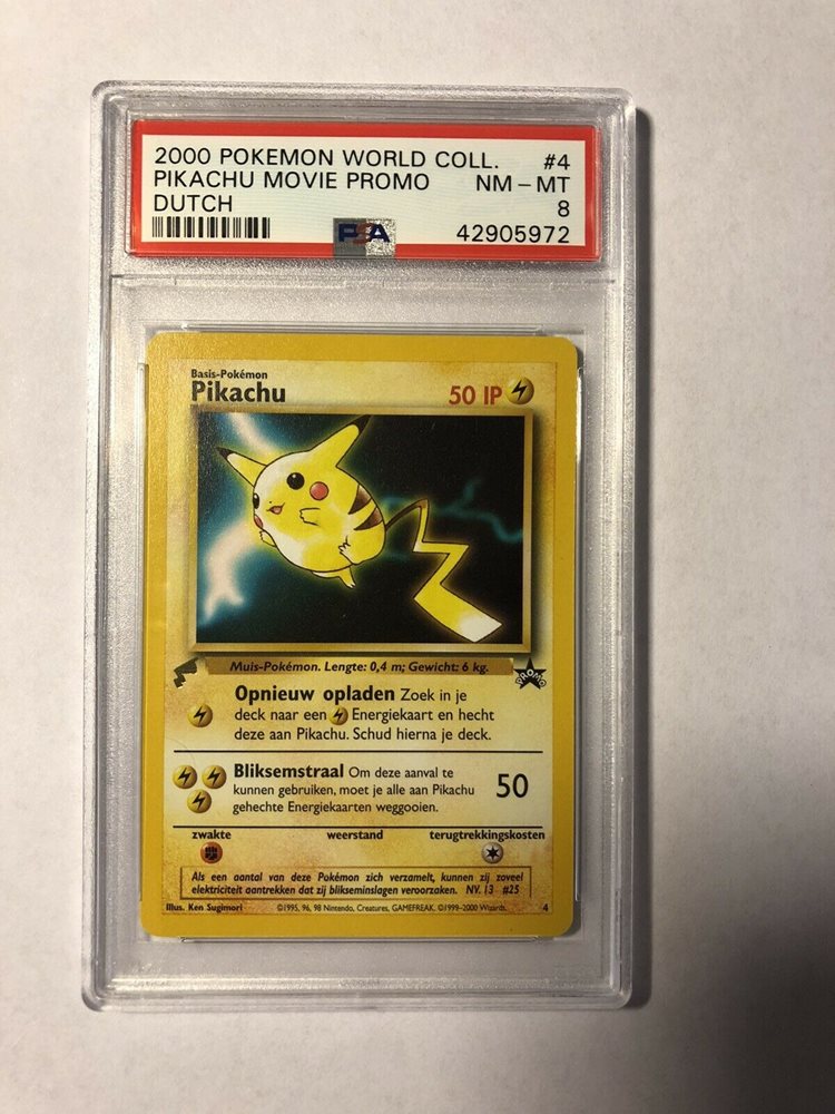 Auction Prices Realized Tcg Cards 2000 Pokemon Pikachu World Pikachu ...