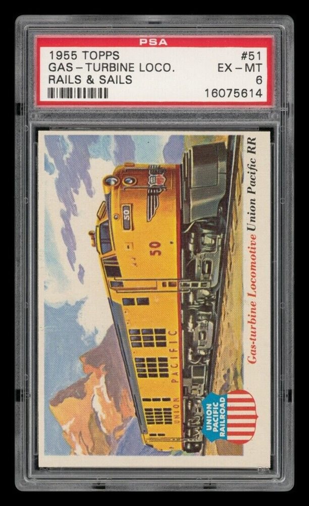 eBay Auction Item 325456968585 Non-Sport Cards 1955 Topps Rails & Sails