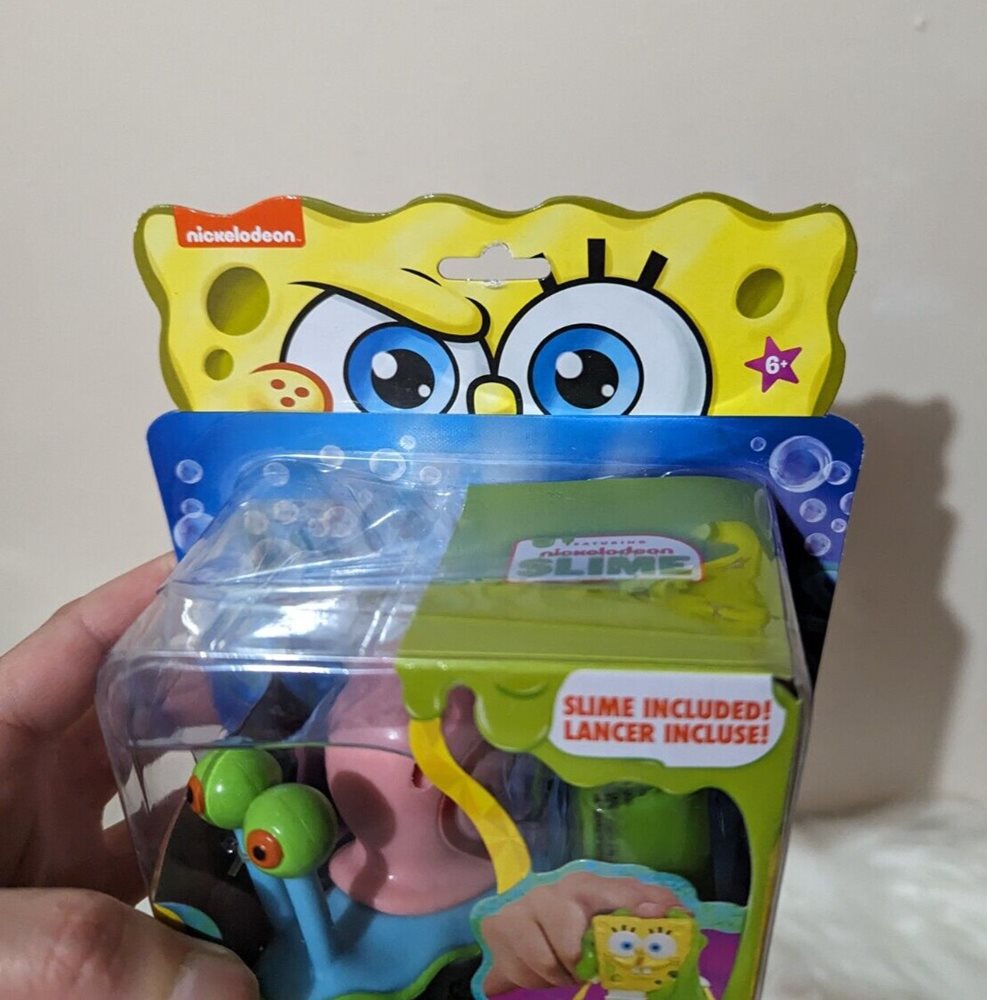 Spongebob Squarepants Slimeez GARYAction Figure with Sl
