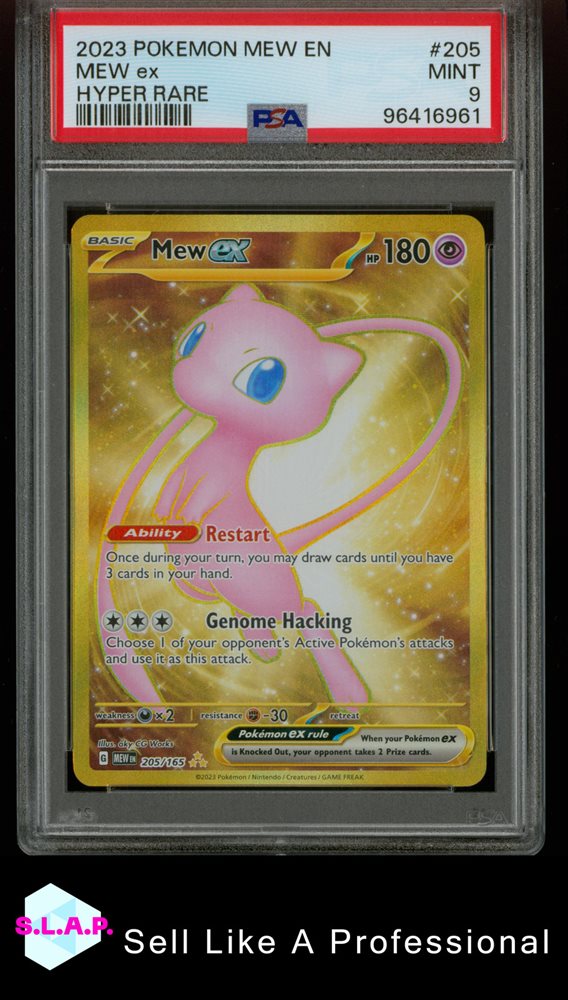 Auction Prices Realized Tcg Cards 2023 POKEMON MEW EN-151 Mew Ex
